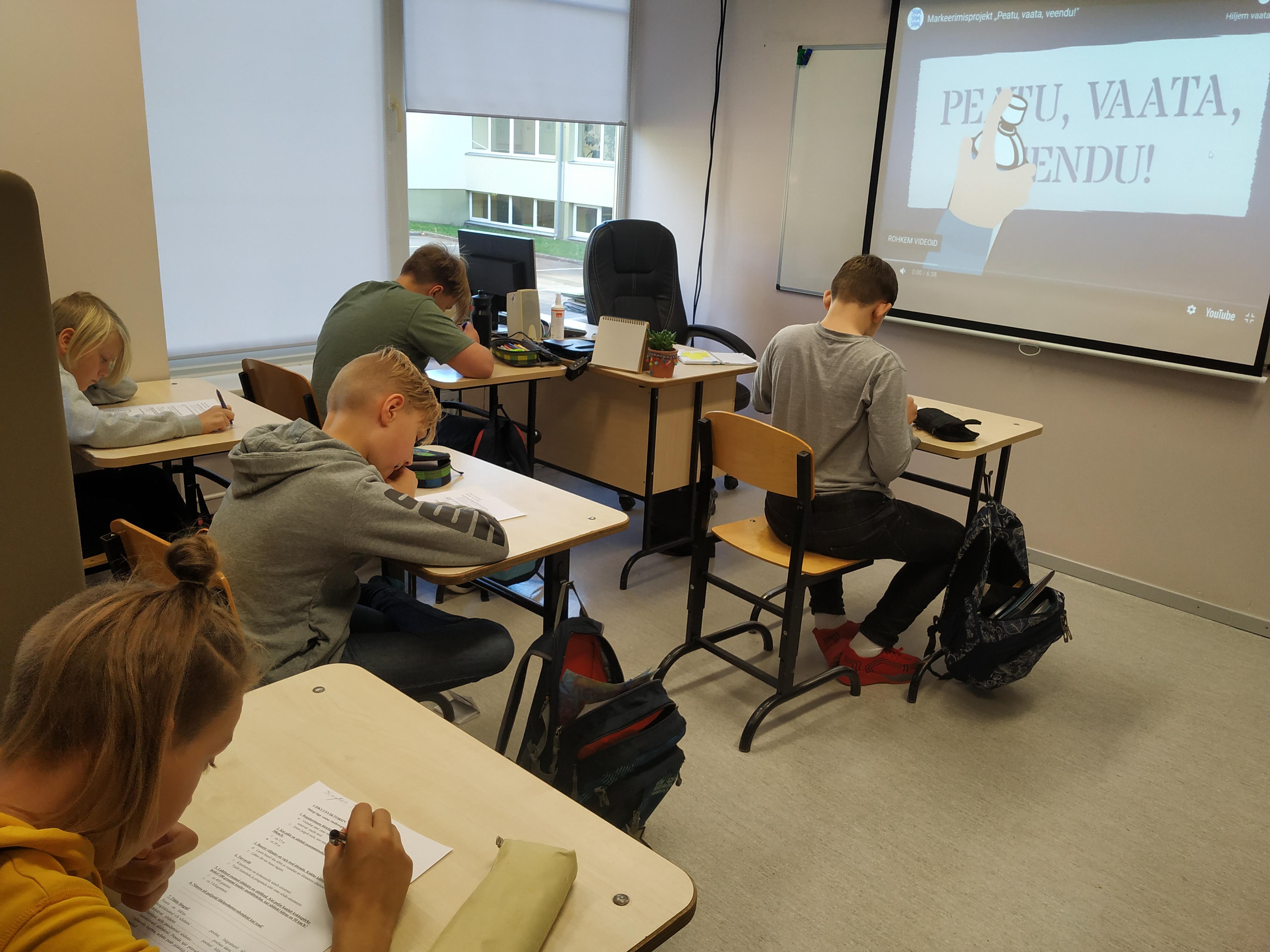 Markeerimisprojekt "Peatu, vaata, veendu!" | Tallinna 32. Keskkool